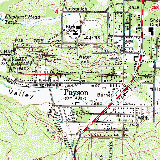 Payson Arizona Map