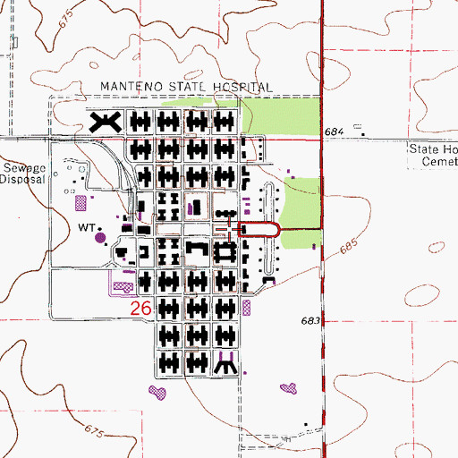 Manteno State Hospital (historical), IL