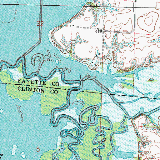 North Fork East Fork Kaskaskia River, IL