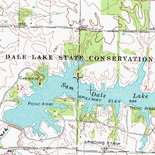 Sam Dale Lake State Conservation Area, IL