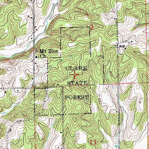 Clark State Forest, IN