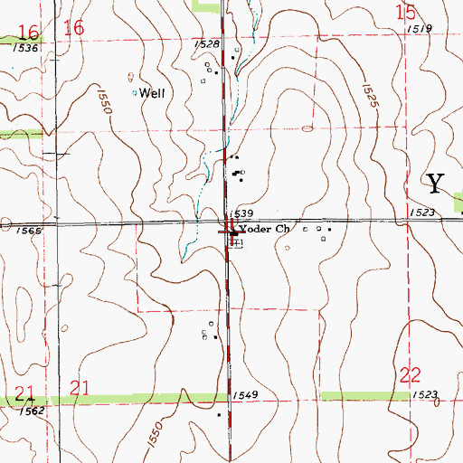 Yoder Mennonite Church, KS