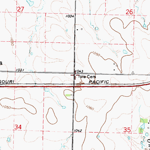 Iola Township Cemetery, KS