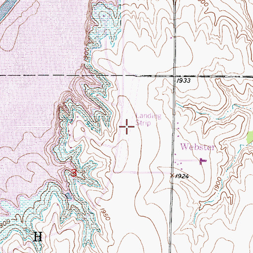 Webster Reservoir Airstrip (historical), KS