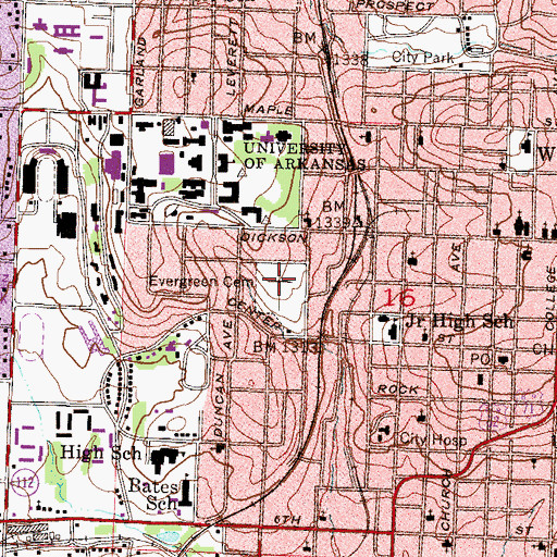 Evergreen Cemetery, AR