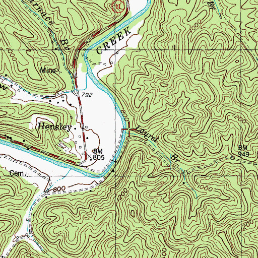 Laurel River Lake Kentucky Map