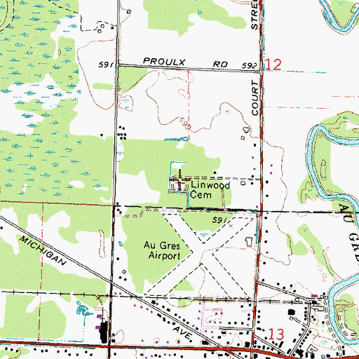 Linwood Cemetery, MI