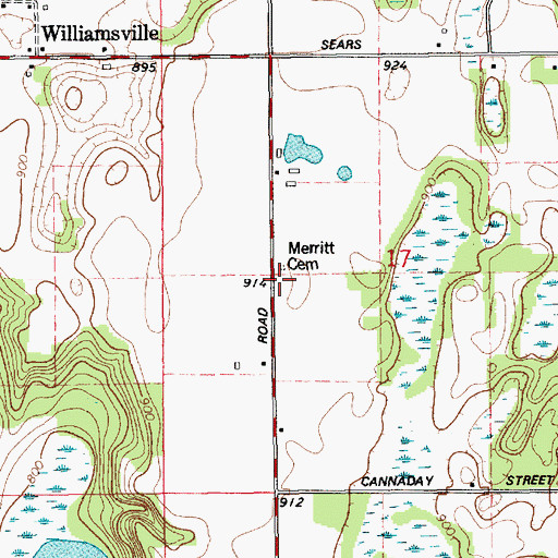 Merritt Cemetery, MI