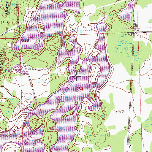 Esker Topographic Map