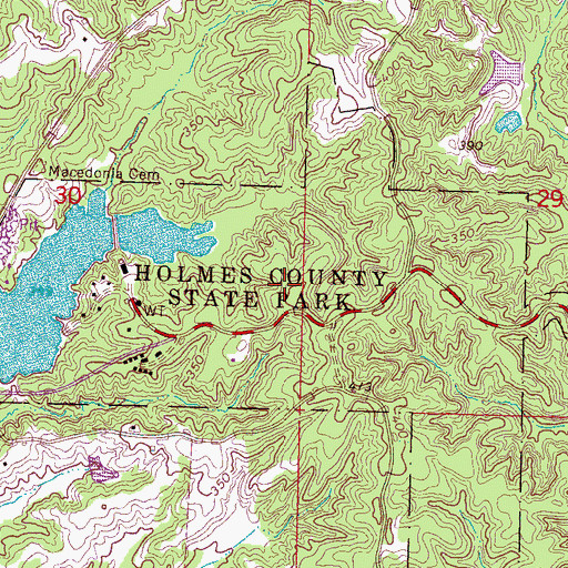Holmes County State Park, MS