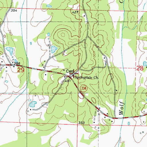 Springdale Cemetery, MS