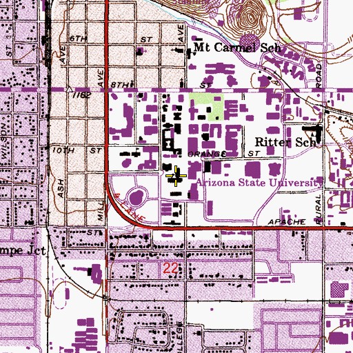 Arizona Colleges Map