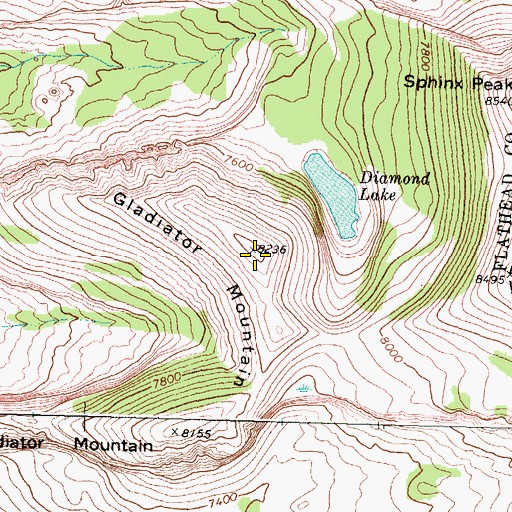 Hanging Valley On Topographic Map