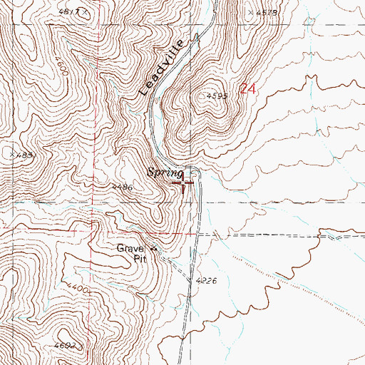 Leadville Canyon, NV