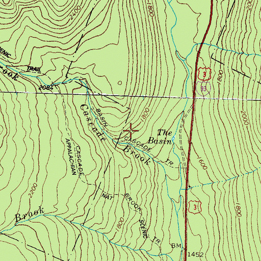 Basin Cascade Trail, NH
