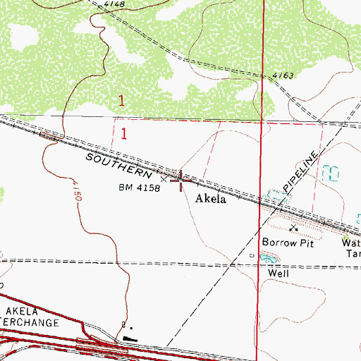 Akela Post Office (historical), NM