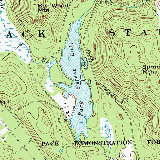 Pack Forest Lake, NY